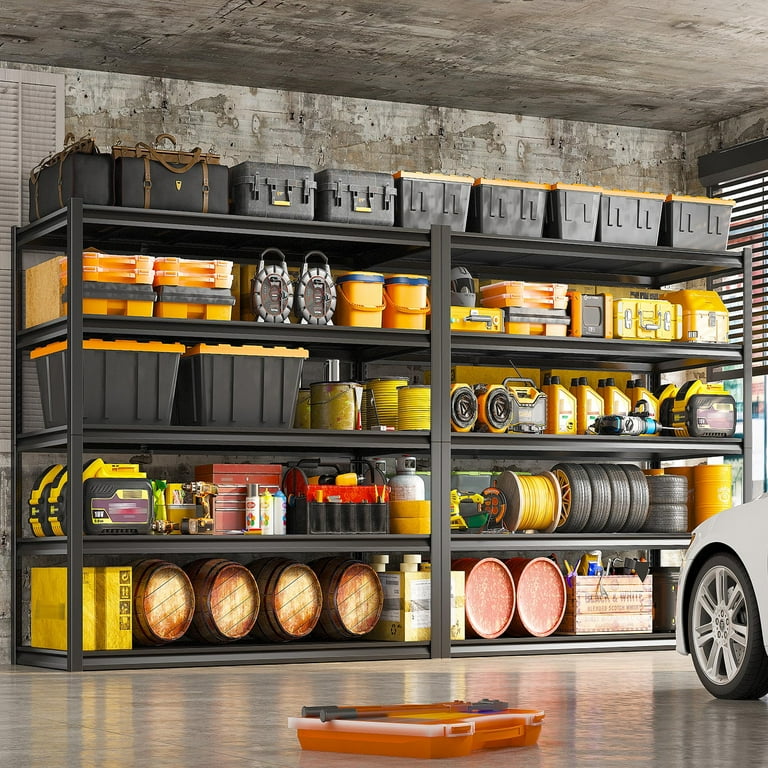 Industrial Garage Storage 2x Storalex HRX Industrial Shelving 1770mm