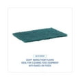 Heavy-Duty Scour Pad, 6 X 9, Green 15/carton | Bundle of 2 Cartons ...