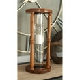 Fancy Wood Glass Floating Sand Timer - Walmart.com