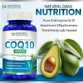 Natural Nutrition CoQ10 Vitamin, Extra Strength 400mg, 200 Capsules ...