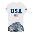vigerkar Patriotic American Flag T-Shirt for Men and Women - 100% ...