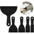 Putty Smooth Set - 6 Sizes Plastic Spatula Scrapers for Wall Paper ...