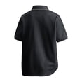 DeHolifer Men's Shirts Plus Size Contrast Color Stitching Cotton Soft ...