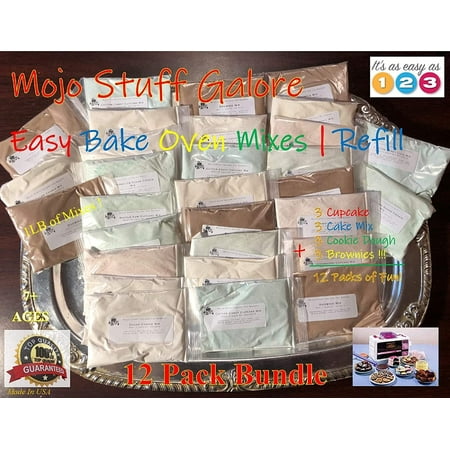 Mojo Stuff Galore Mojo's Children's Easy to Bake Oven Mixes | Play Toy ...