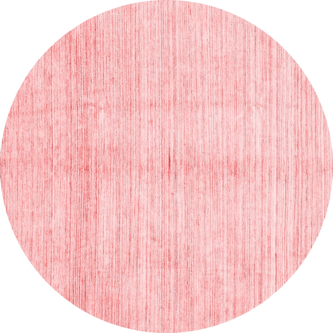 Ahgly Company Indoor Round Solid Red Modern Area Rugs, 8' Round ...