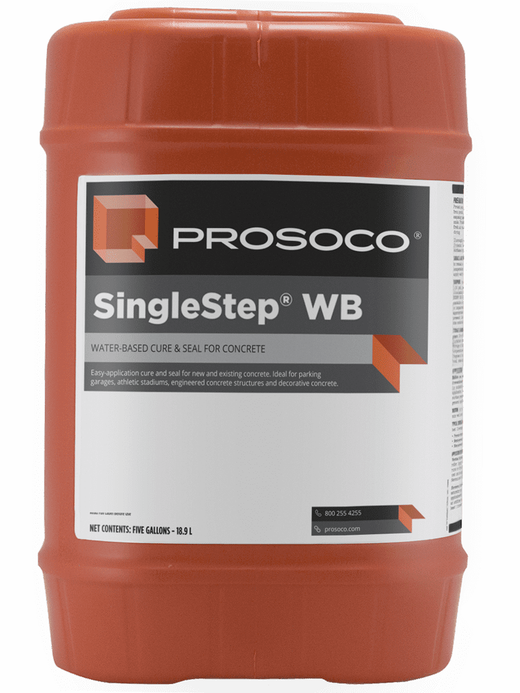 Prosoco | Singlestep® WB - Concrete Water Repellent (5 Gallon) - Walmart.com