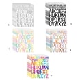 5 Sheets Waterproof Letter Sticker Alphabets Sticker Decal Reward ...