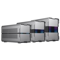 Fractal Design Ridge White Mini-ITX Slim SFF Console PC Case with PCIe ...