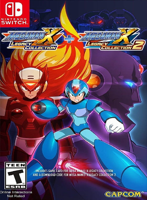 Restored Mega Man X Legacy Collection 1 + 2 (Nintendo Switch, 2018 ...