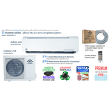 Amvent 18000 BTU Inverter Mini Split Air Conditioner, Cooling Only with ...