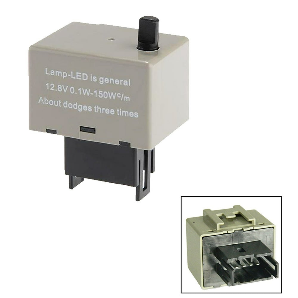 Xotic Tech 8-Pin Flashing Speed Adjustable Electronic LED Flasher Assy ...