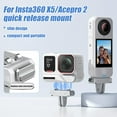 Magne-tic Quick Release Base for Insta360 Ace Pro/Ace Pro 2/Ace/X5/X4 ...