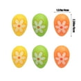 6Pcs Easter Egg Tree Hanging Ornaments,Creativeness Broken Eggs Easter ...