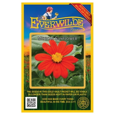 Giant Sunflower Kit - Hundreds of Jumbo Sun Flower Seeds for Planting ...