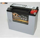 Deka Power Sports Motorcycle AGM Battery ETX20L with 310 CCA - Walmart.com
