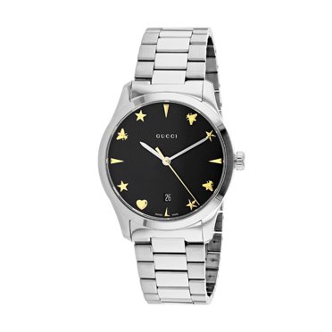 Gucci Men’s G-Timeless Quartz Silver Dial Watch, YA126284 - Walmart.com
