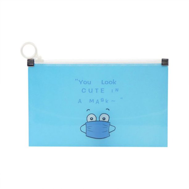 Cartoon Portable Waterproof Face Shield Storage Box Dust-Proof Nose ...