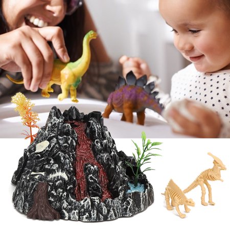 Herwey Volcano Dinosaur Model,Volcano Dinosaur Model Toy Electric ...