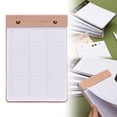 1 Pc To Do List Notepad, 5.12"x7.48" Top Screw Bound Daily Planner Pad ...