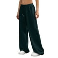 Cyglowse Baggy Wide Leg Sweatpants Women Lightweight Low Rise ...