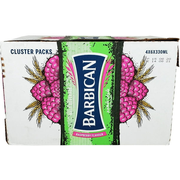 Barbican Raspberry Non-Alcoholic Soft Drink, 330ml Pack of 24 - Walmart.ca