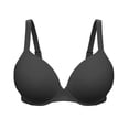 AherBiu Plus Size Bras for Women Wire Gathered Push-Up High Support ...