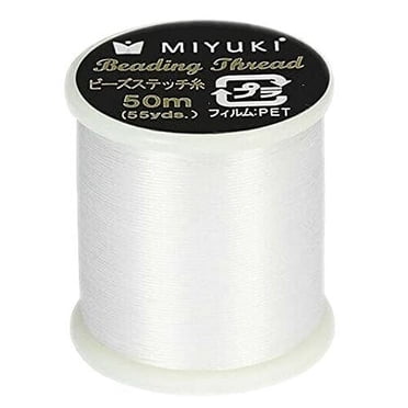 Miyuki Nylon Beading Thread B Red (50m) for DIY Jewelry Making ...