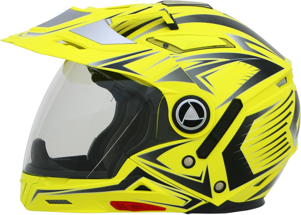 AFX FX-55 7-In-1 Multi Color Helmet Yellow Medium 0104-1612 - Walmart.com