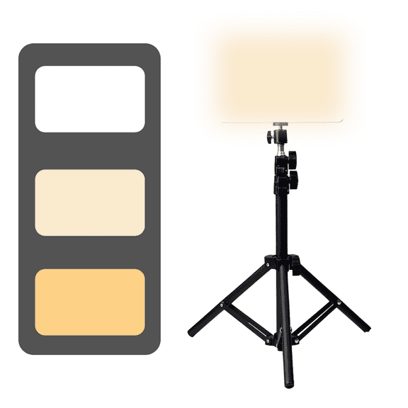 Portable Folding Soft Fill Light with 3 Model Adjustable Brightness For ...