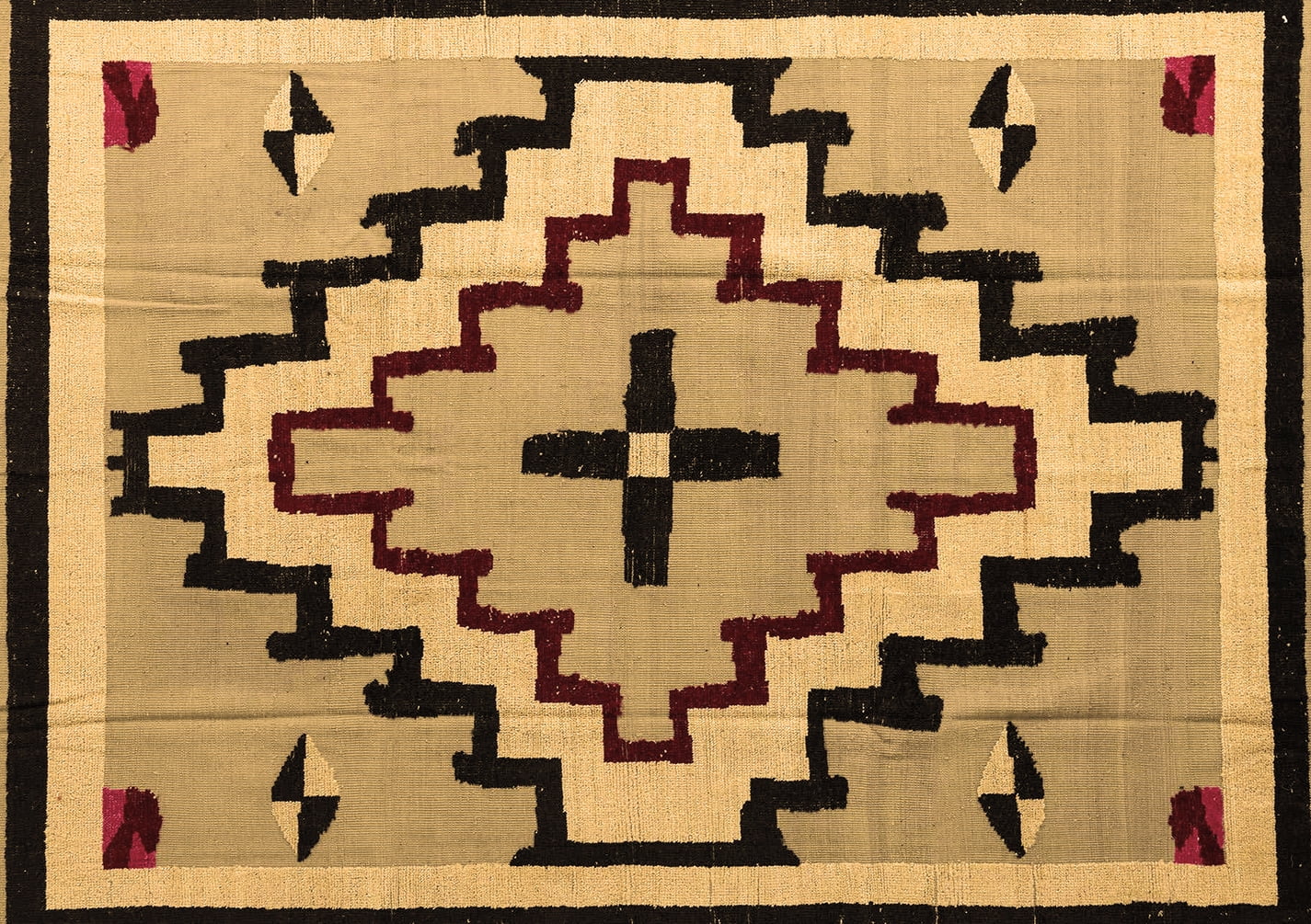 Ahgly Company Indoor Rectangle Southwestern Brown Country Area Rugs, 2 ...