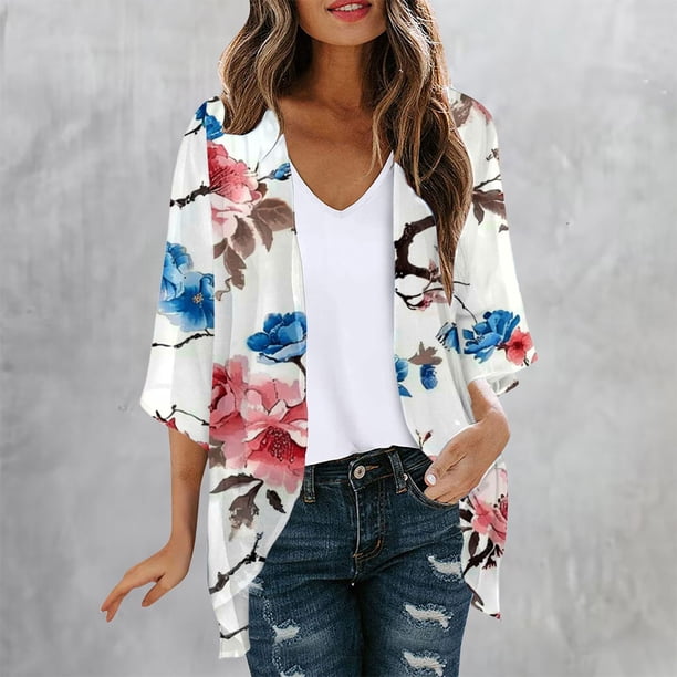 Cárdigan de mujer, primavera verano, holgado, informal, de moda, de ...