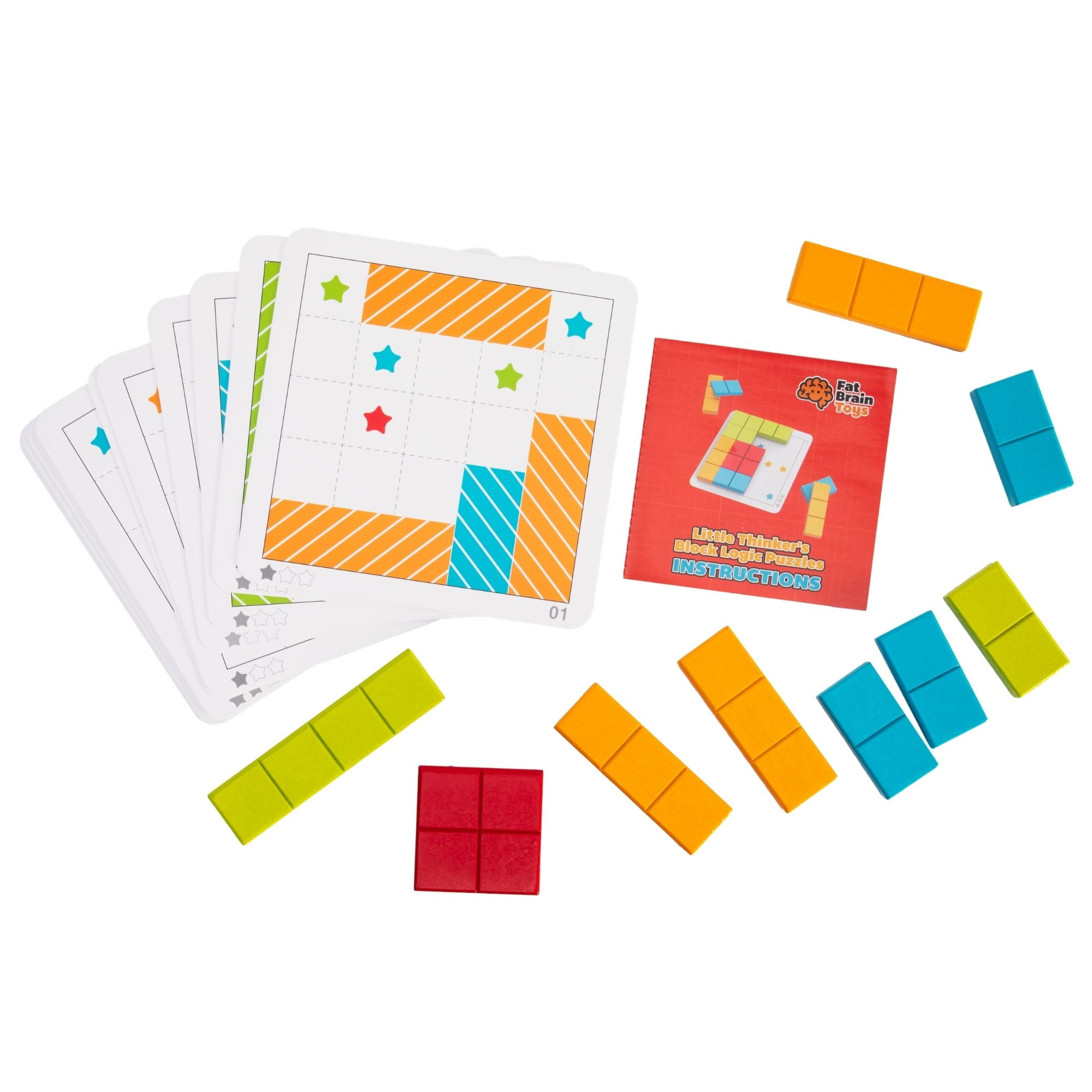 Little Thinker's Block Logic Puzzles - Walmart.com