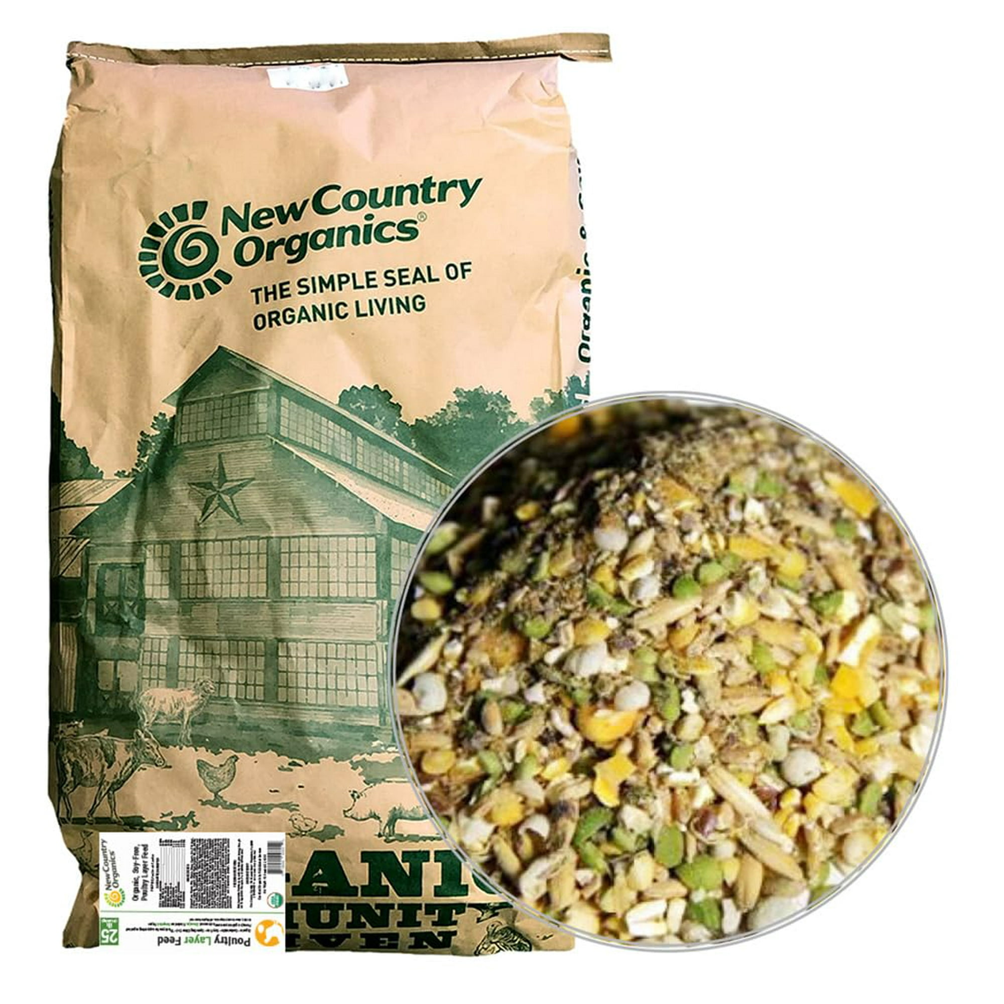 Click here for New Country Organics Classic Layer Feed For Laying... prices