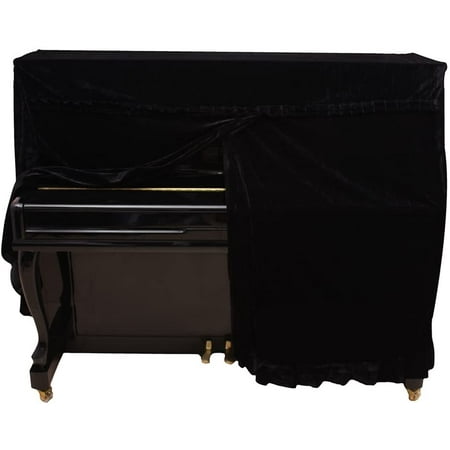 TOOAD Upright Piano Cover, Upright Piano Cover Golden Velvet Protective ...