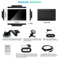 HOMPOW 7'' Wireless Apple CarPlay & Android Auto Car Display – Portable ...