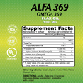 ALFA VITAMINS® ALFA 369 - Omega 369 Flax Oil - 1000mg - Essential fatty ...