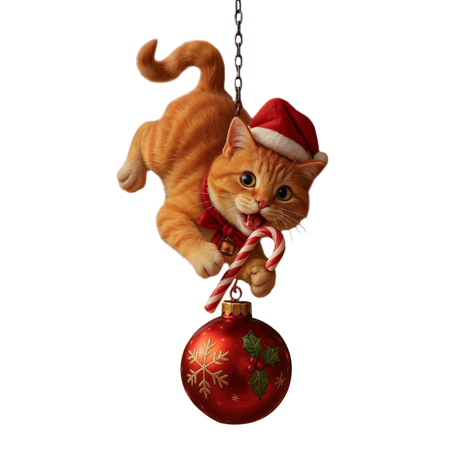 Click here for North Folk Christmas Decoration Cute Cat Christmas... prices