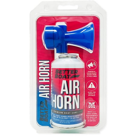 Air Horn Can for Boating & Safety Very Loud Canned Boat Accessories ...