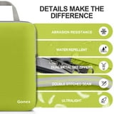 Gonex 4 Set Compression Packing Cubes, Expandable Bags for Travel ...