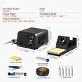 Soldering Iron Station 70W Digital, Adjustable 122°F-932°F, PID ...