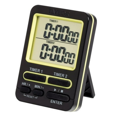 Taylor 5880-21 Digital Kitchen Timer, Plastic, Black - Walmart.com