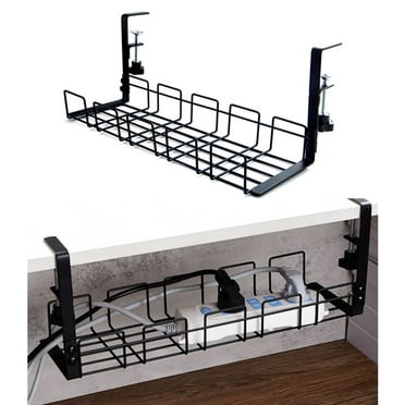 Mount-It! Under Desk Cable Tray | Cable Management - Walmart.com