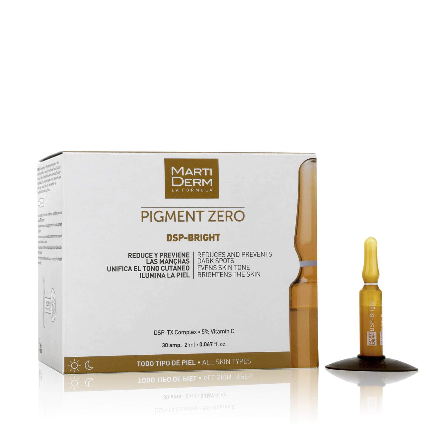 Click here for Martiderm Pigment-Zero Dsp-Bright 30 Ampollas 30 C... prices