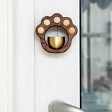 Paw Shopkeepers Bell Gate Bell Chime Door Opening Decor Ornaments Wood ...