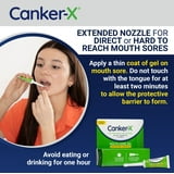 Canker-X Mouth Sore Gel, Fast Pain Relief & Healing for Canker Sores, 0 ...
