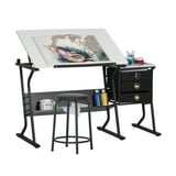 Studio Designs Eclipse Ultra Center/Drawing Table with Angle Adjustable ...