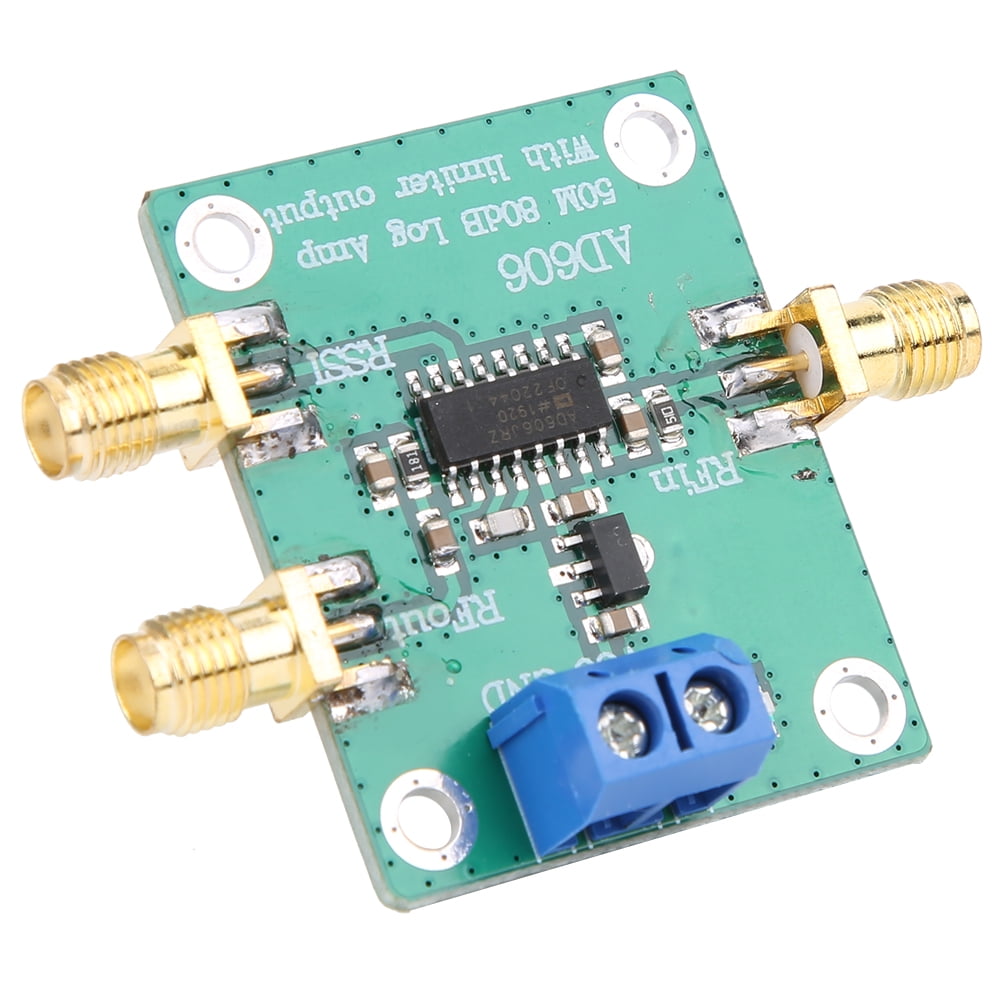 Módulo AD606 Detector logarítmico Placa amplificadora de registro de demodulación de 80 dB ...