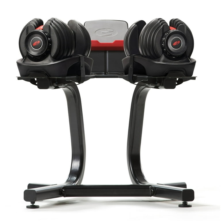 BowFlex SelectTech 552 Dumbbells Adjustable Pair Home Gym Workout Equipment Fitness Training Weights Walmart