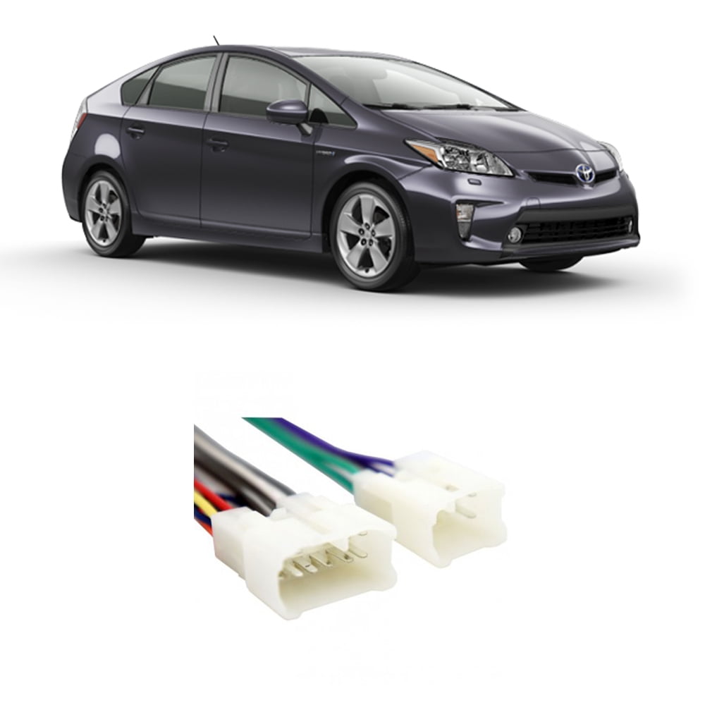 Toyota Prius 2004-2015 Factory Stereo to Aftermarket Radio Harness ...