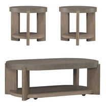 Liberty Furniture 3 Pc Set for Living Room -Octagonal Cocktail Table, 2 ...